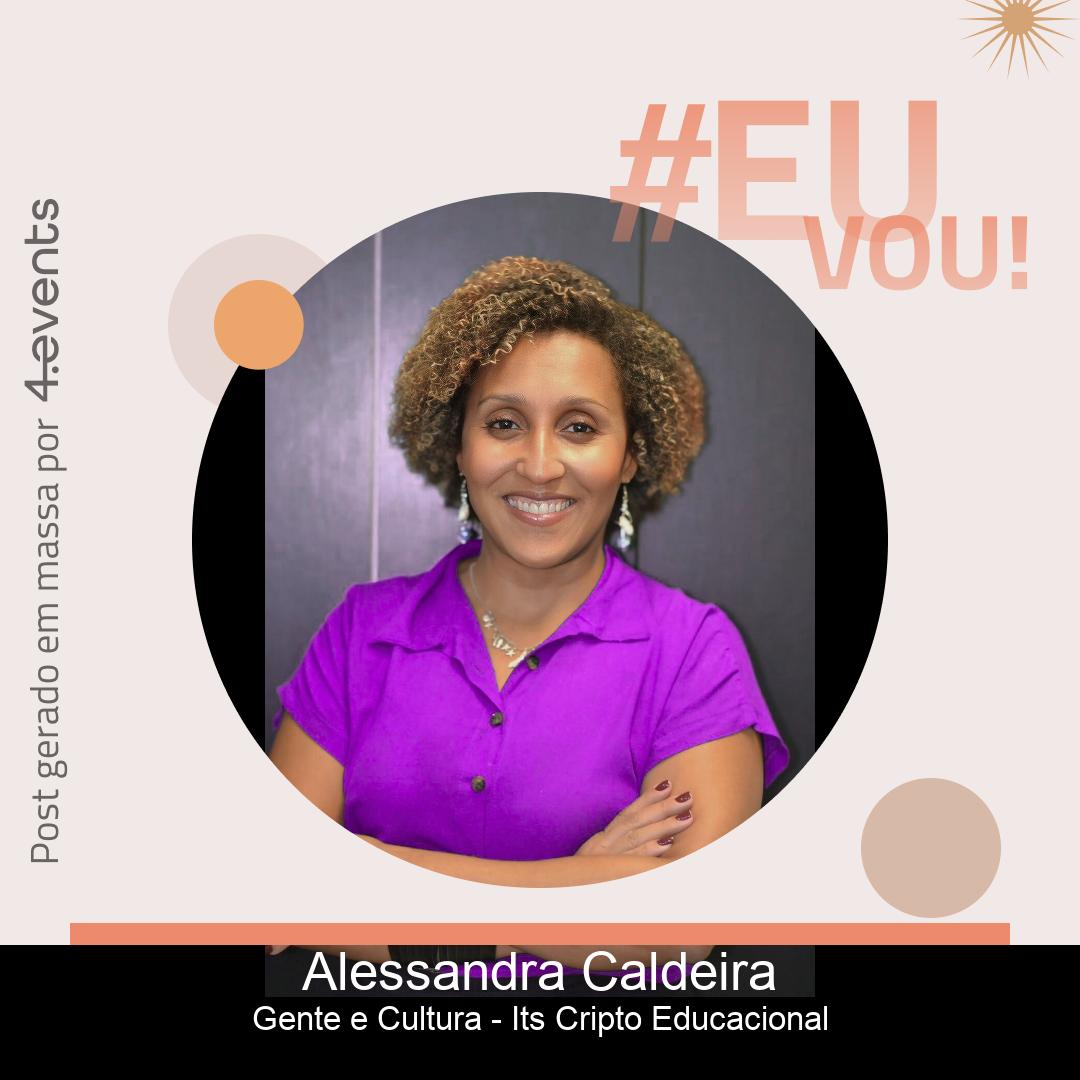 Palestrante - Alessandra Caldeira