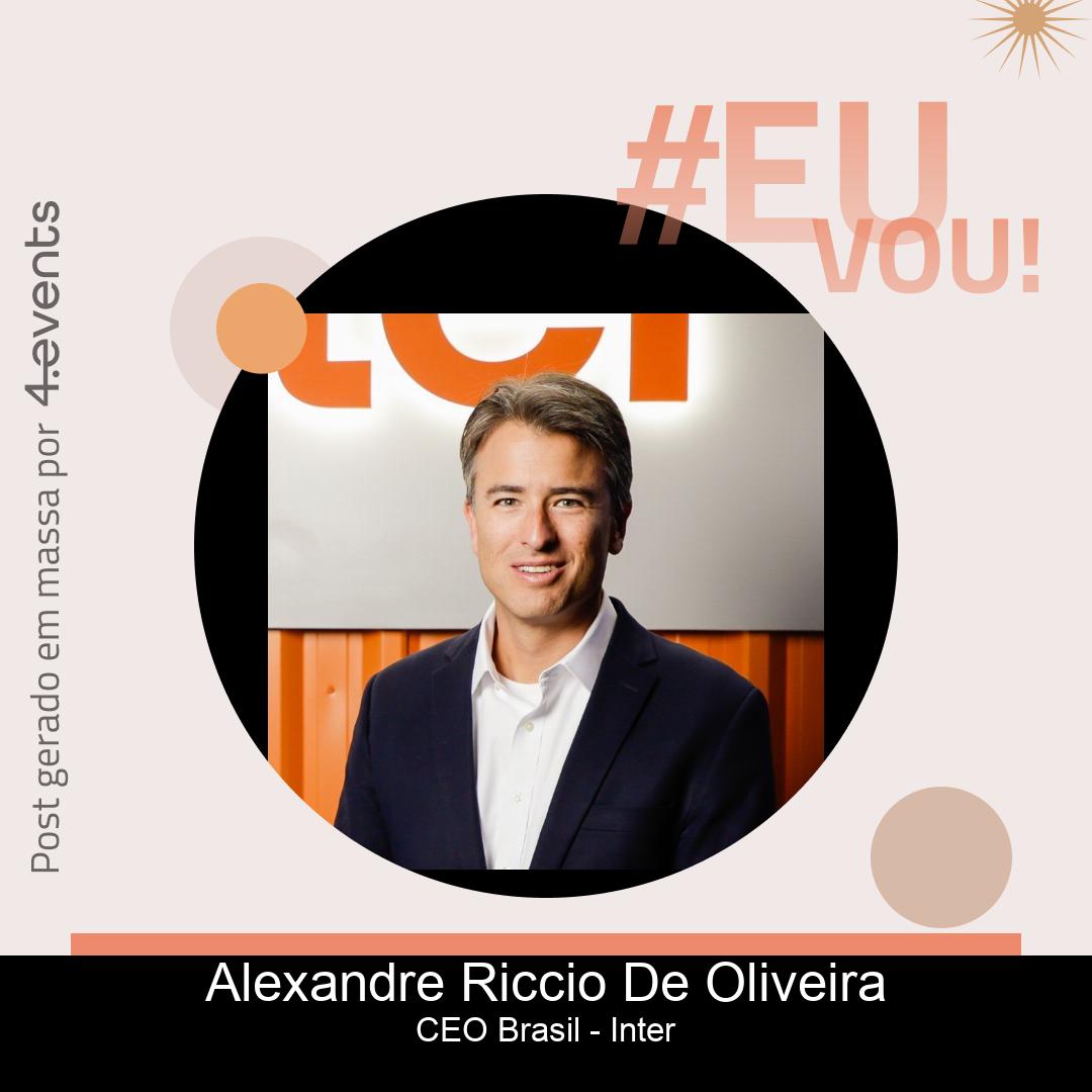 Palestrante - Alexandre Riccio De Oliveira