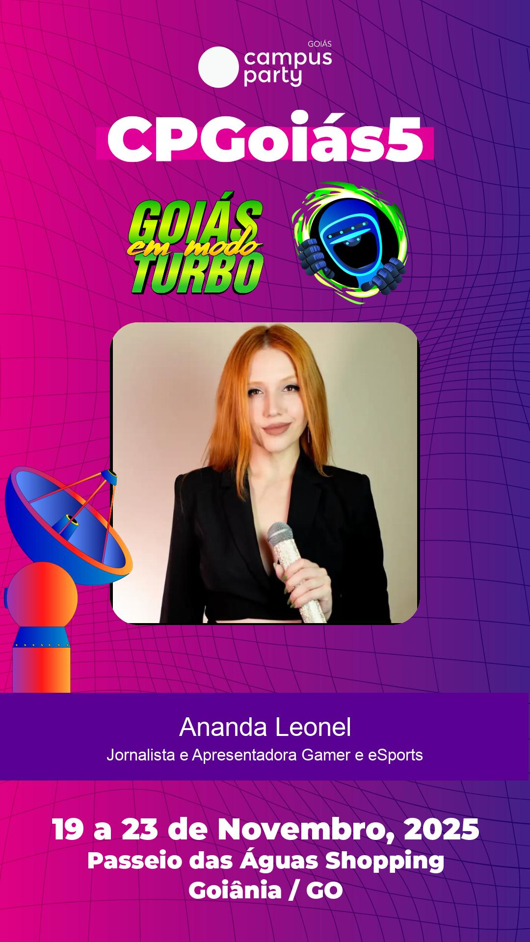 Palestrante - Ananda Leonel