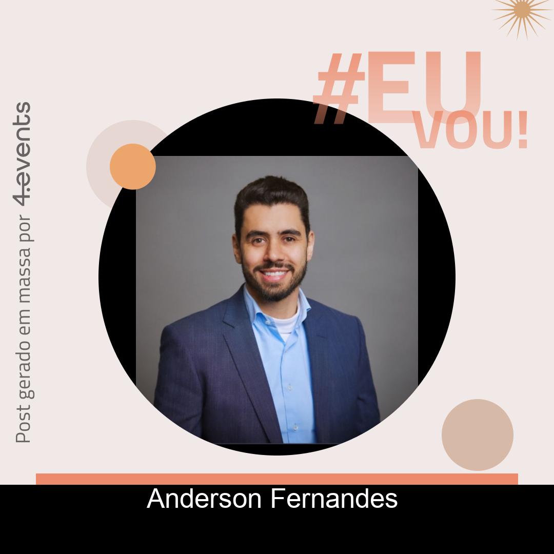 Palestrante - Anderson Fernandes