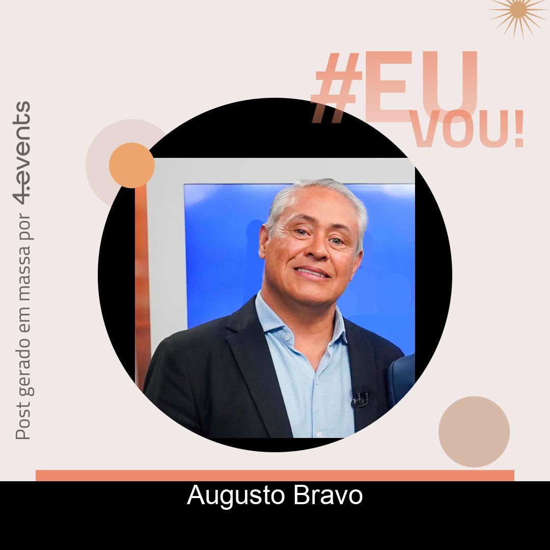 Palestrante - Augusto Bravo