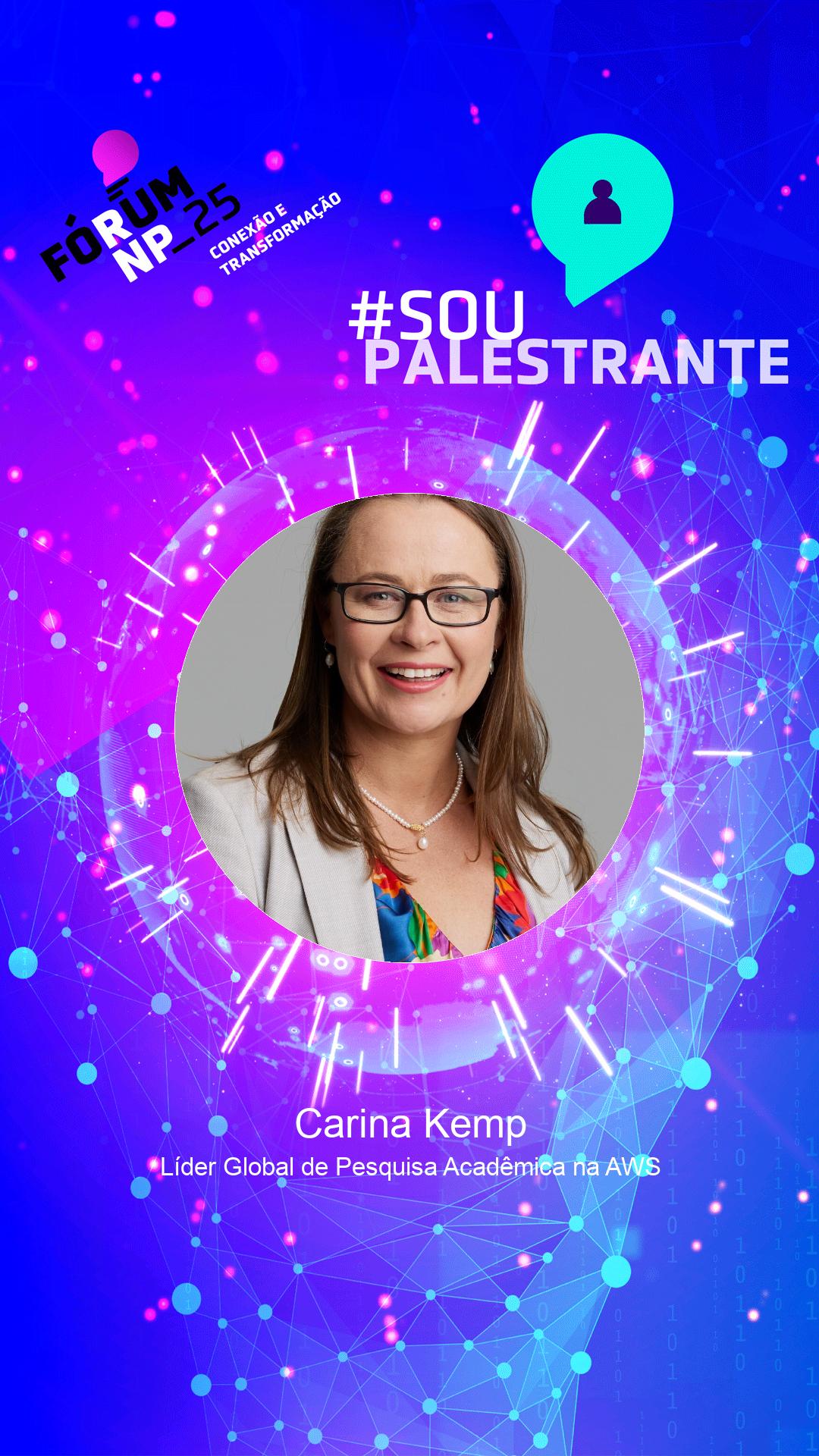 Palestrante - Carina Kemp