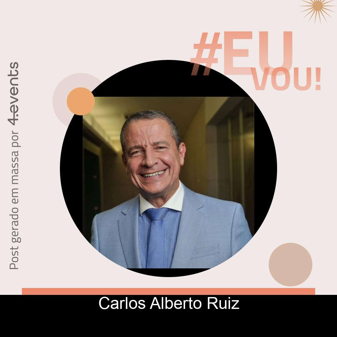 Palestrante - Carlos Alberto Ruiz