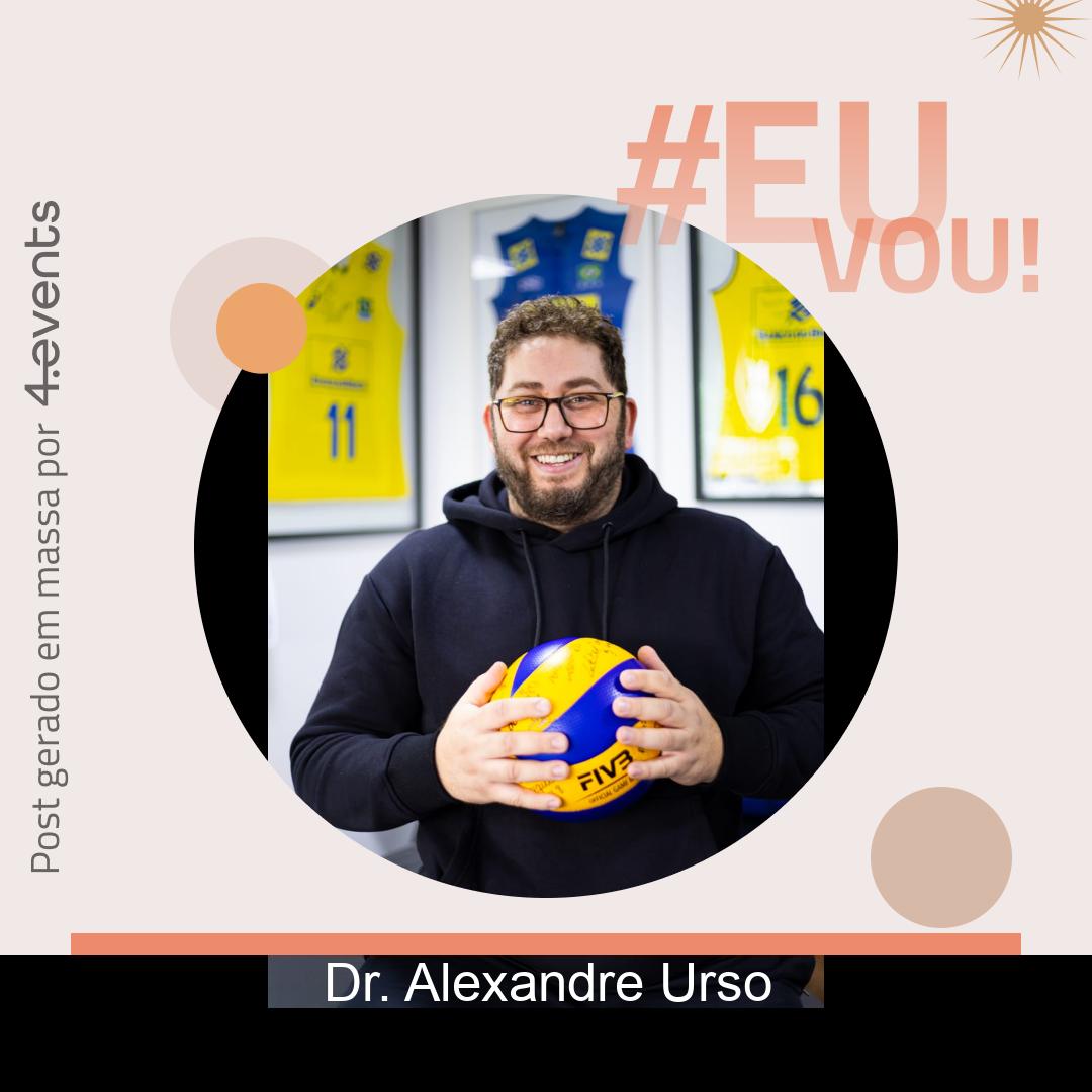 Palestrante - Dr. Alexandre Urso