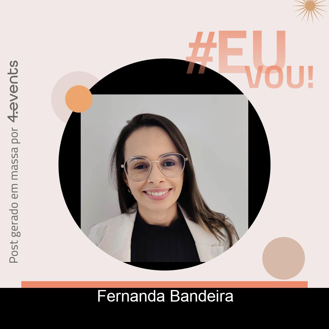 Palestrante - Fernanda Bandeira
