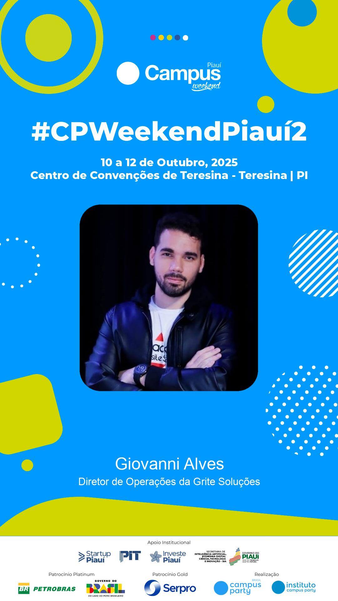 Palestrante - Giovanni Alves