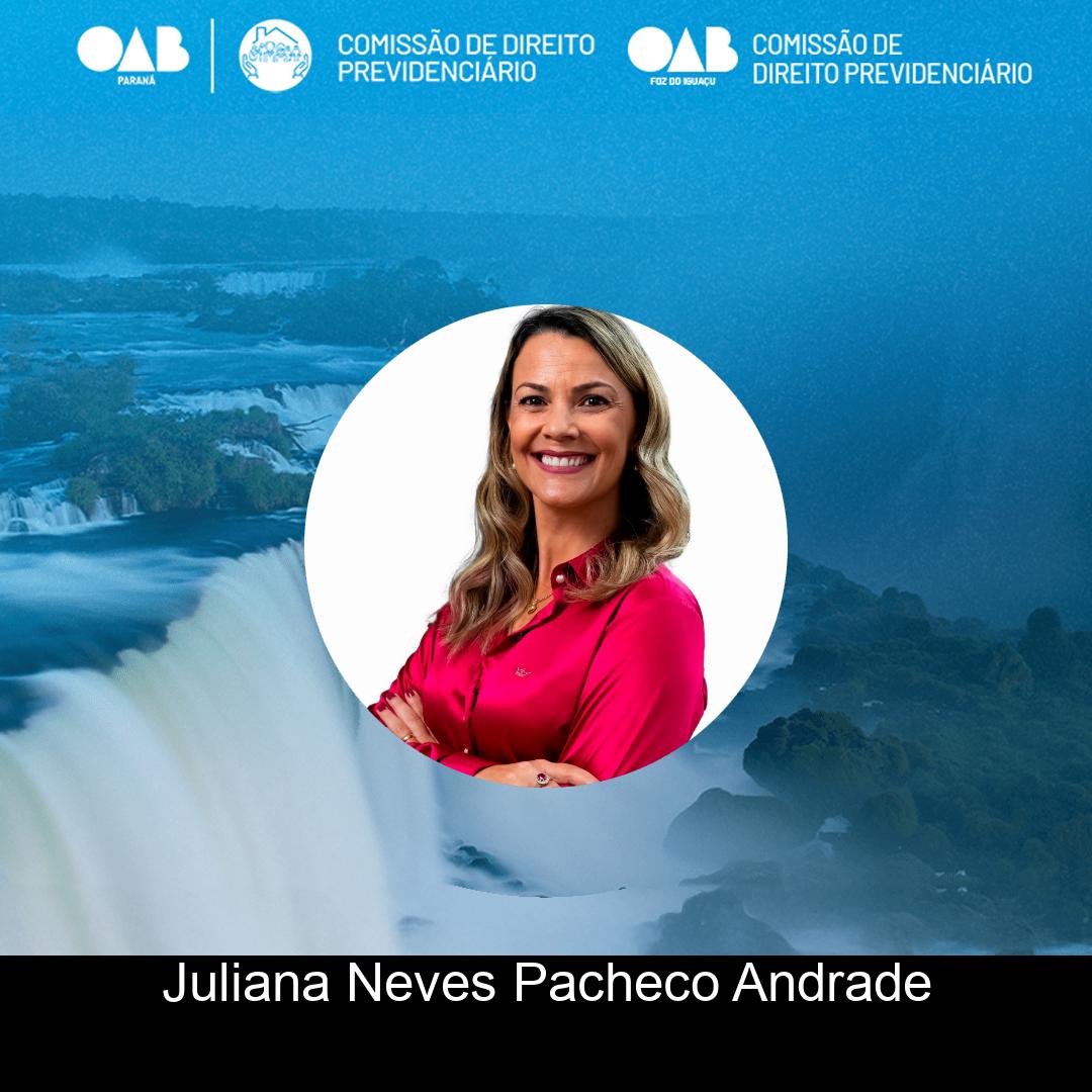 Palestrante - Juliana Neves Pacheco Andrade