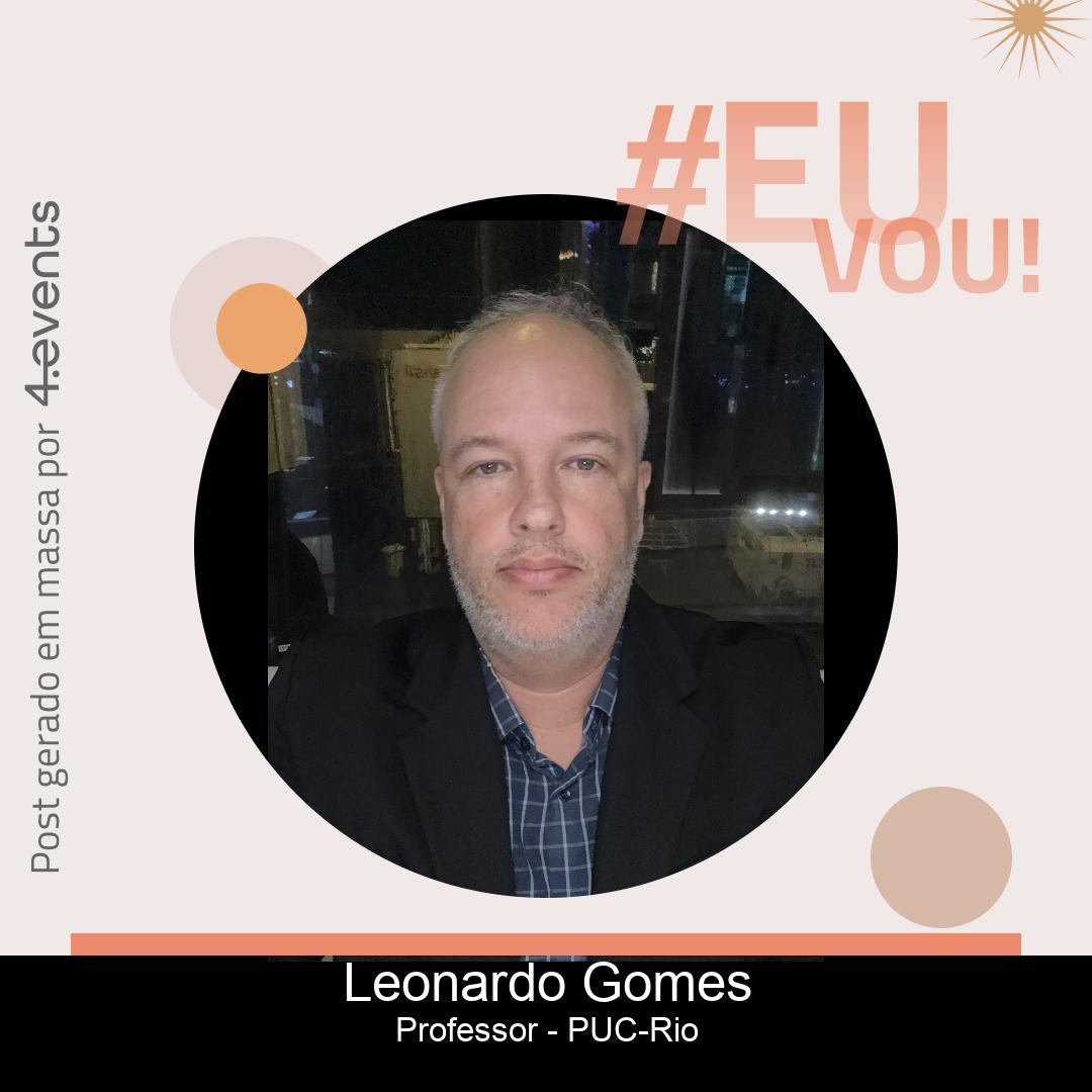 Palestrante - Leonardo Gomes