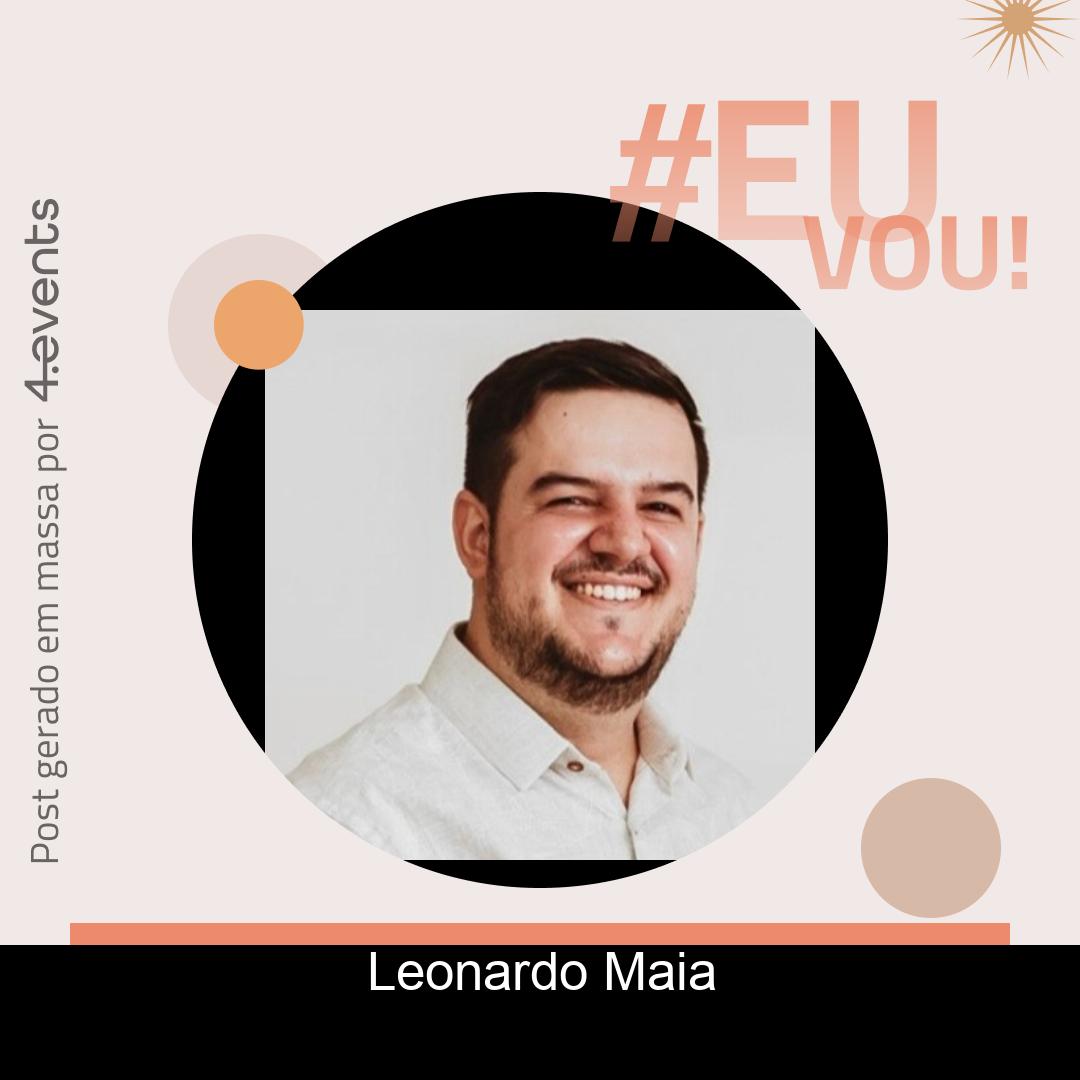 Palestrante - Leonardo Maia