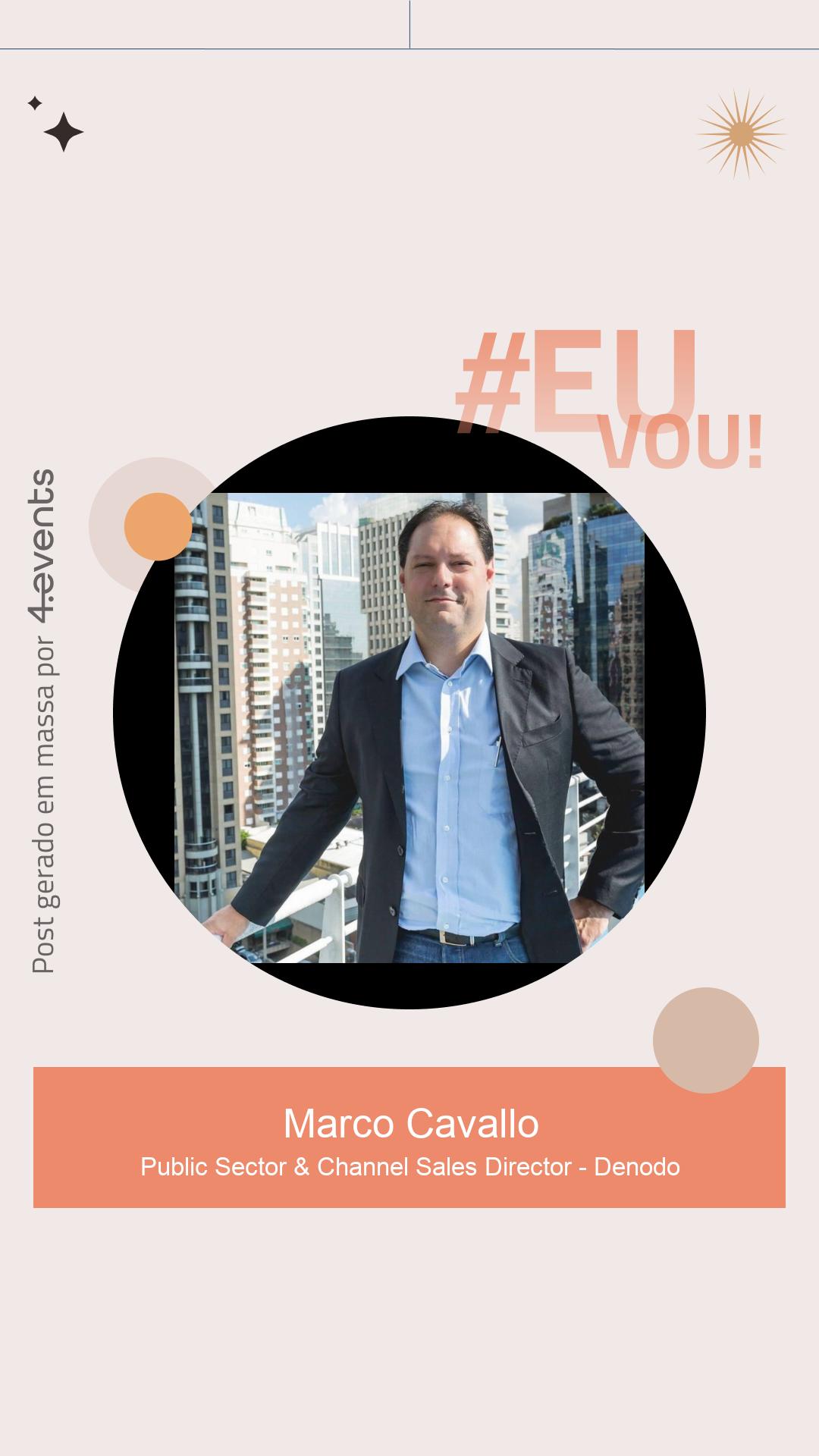 Palestrante - Marco Cavallo