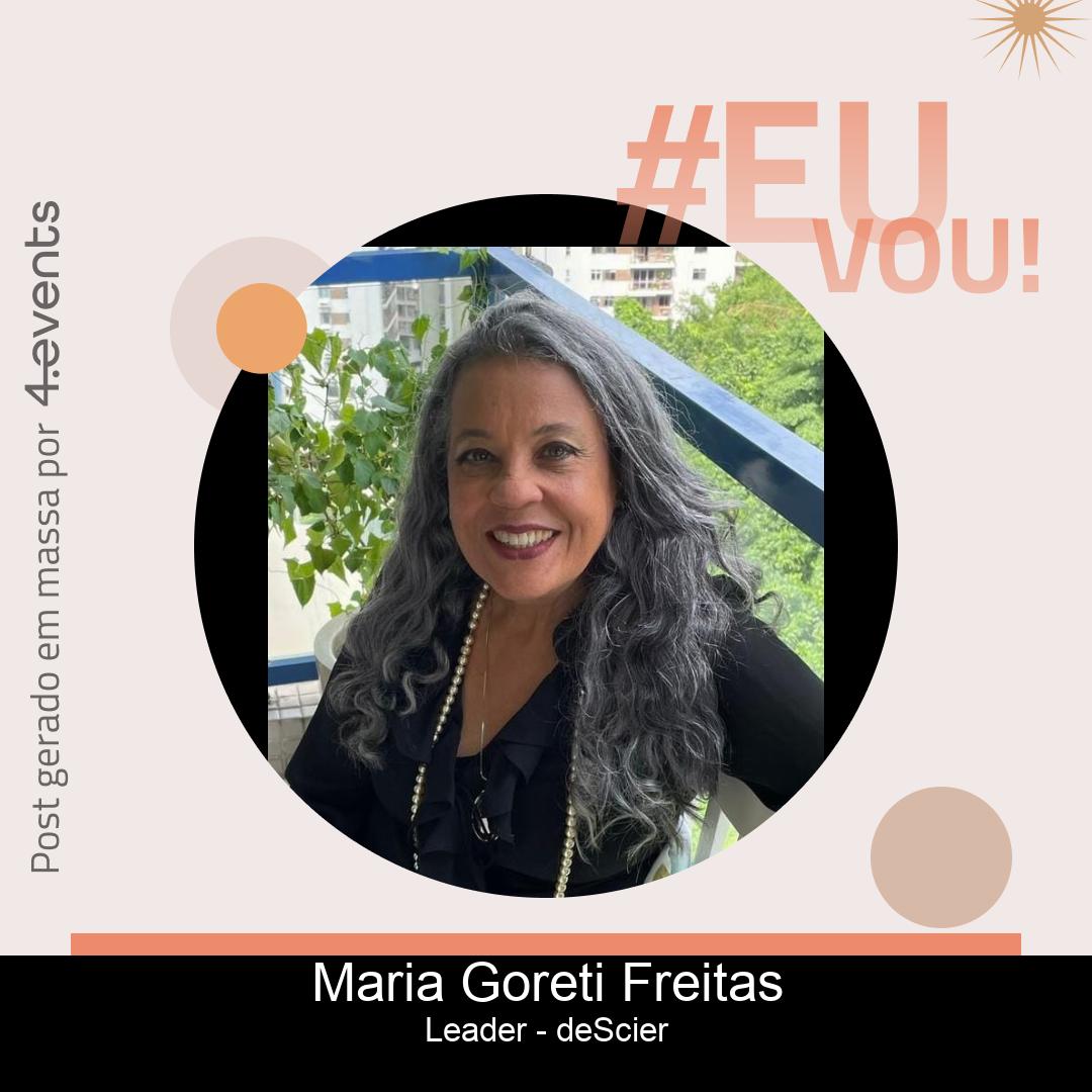 Palestrante - Maria Goreti Freitas