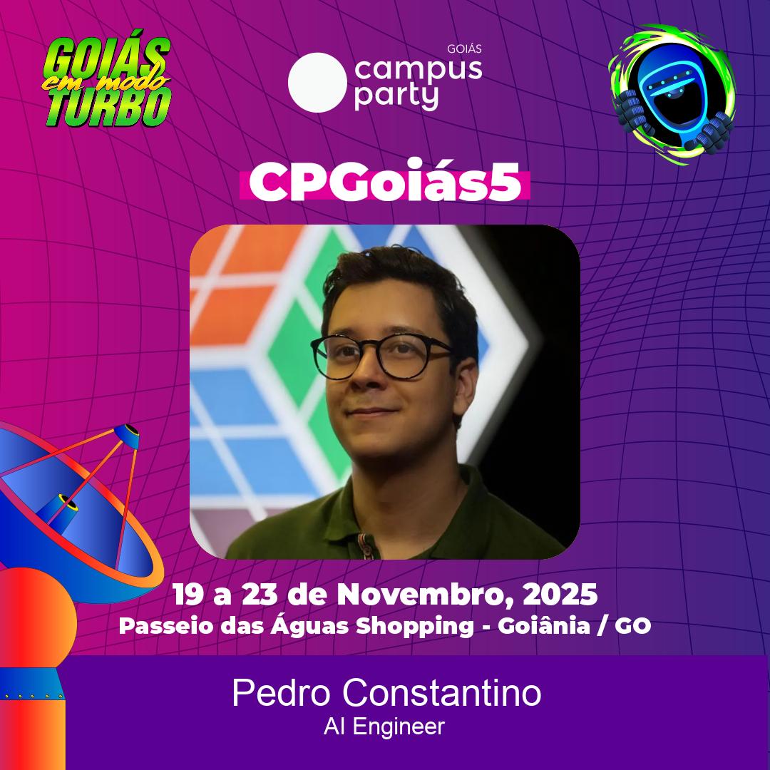 Palestrante - Pedro Constantino