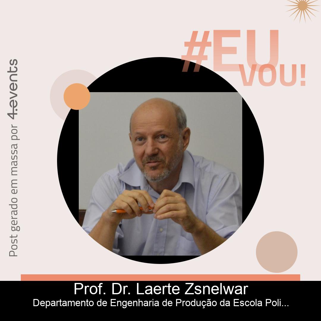 Palestrante - Prof. Dr. Laerte Zsnelwar