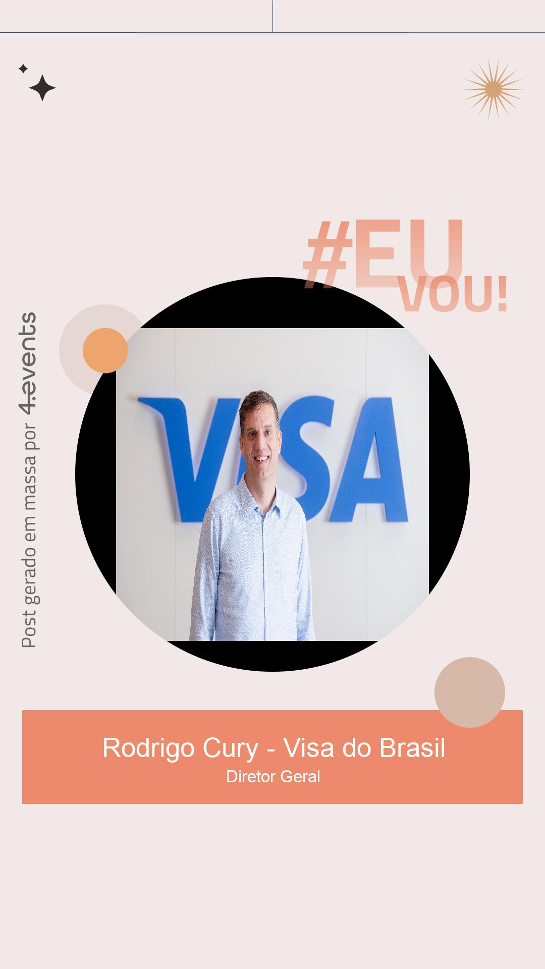 Palestrante - Rodrigo Cury - Visa do Brasil
