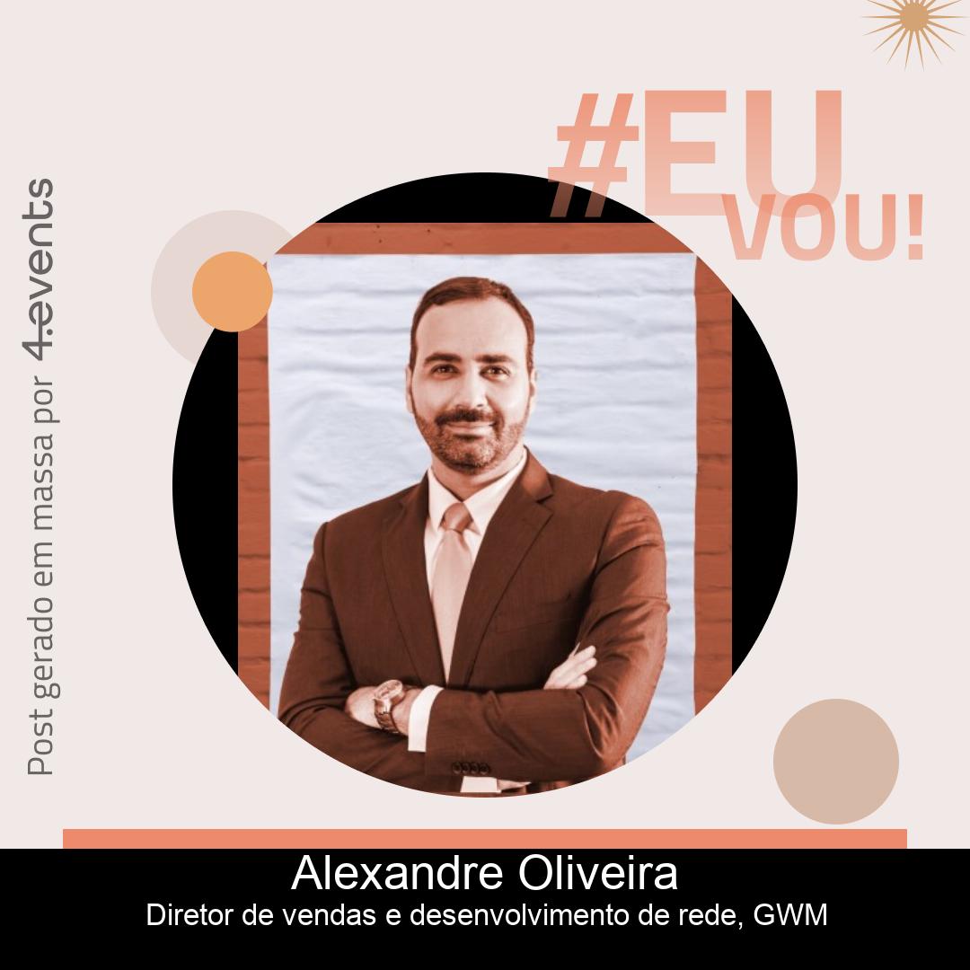 Palestrante - Alexandre Oliveira