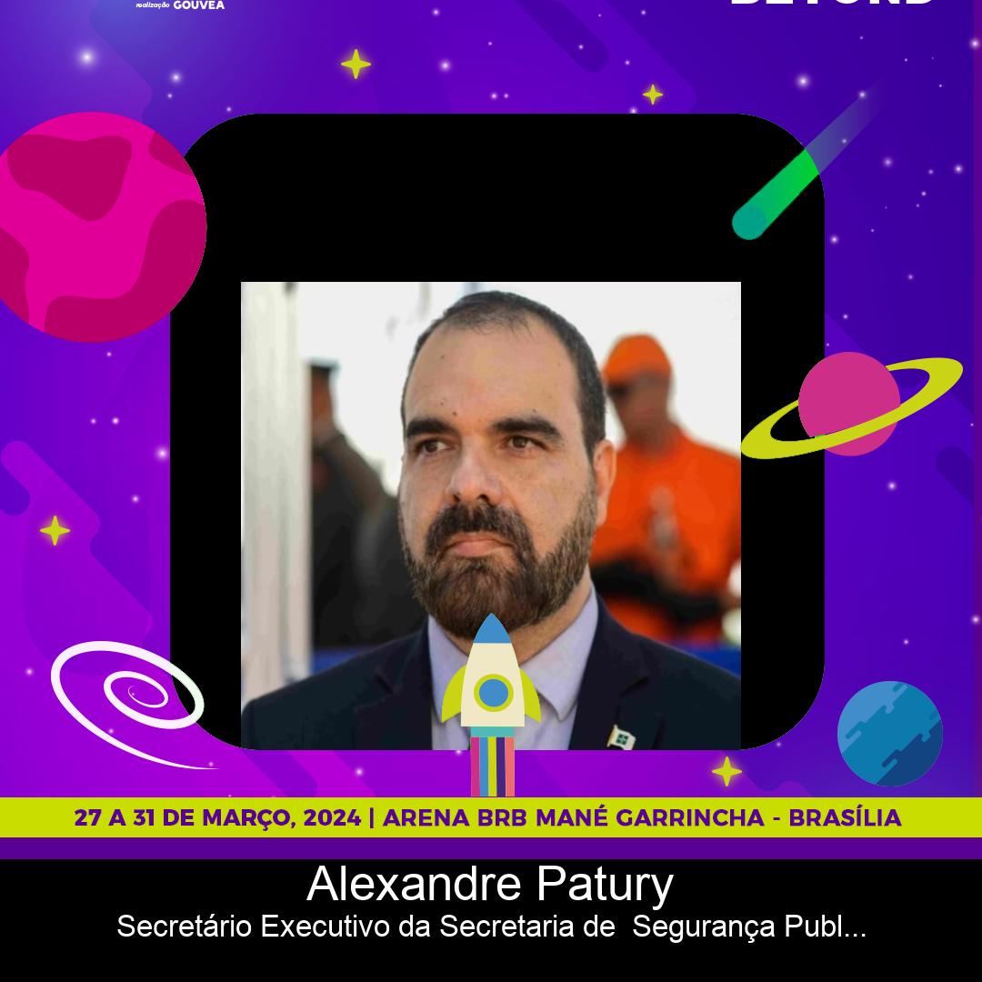 Palestrante - Alexandre Patury
