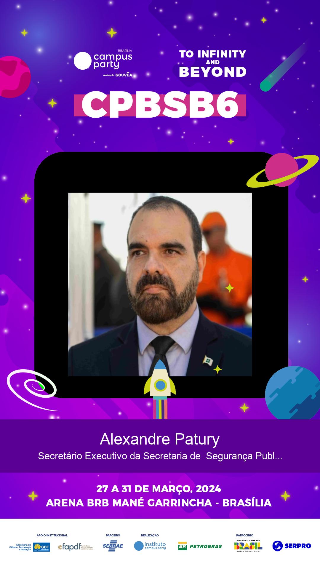 Palestrante - Alexandre Patury