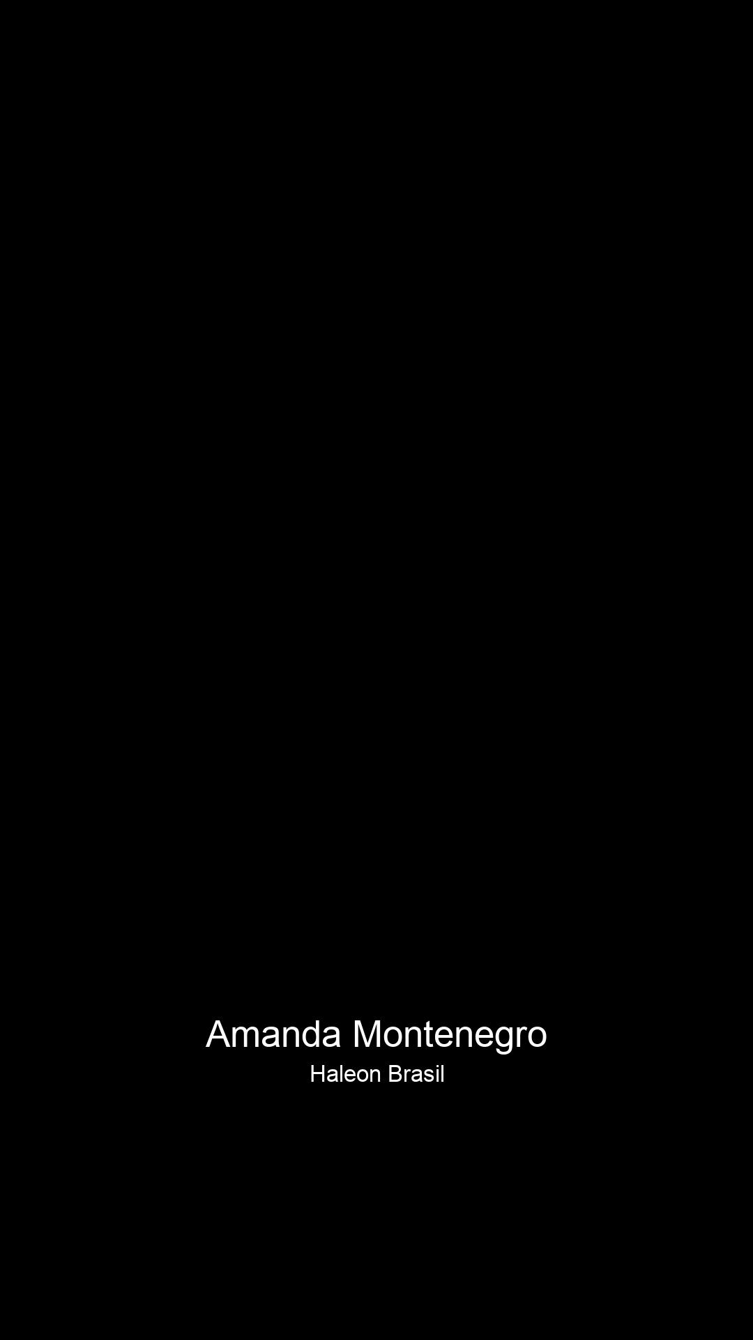 Palestrante - Amanda Montenegro