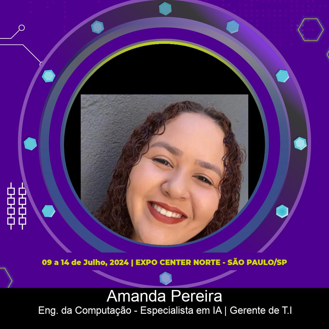 Palestrante - Amanda Pereira
