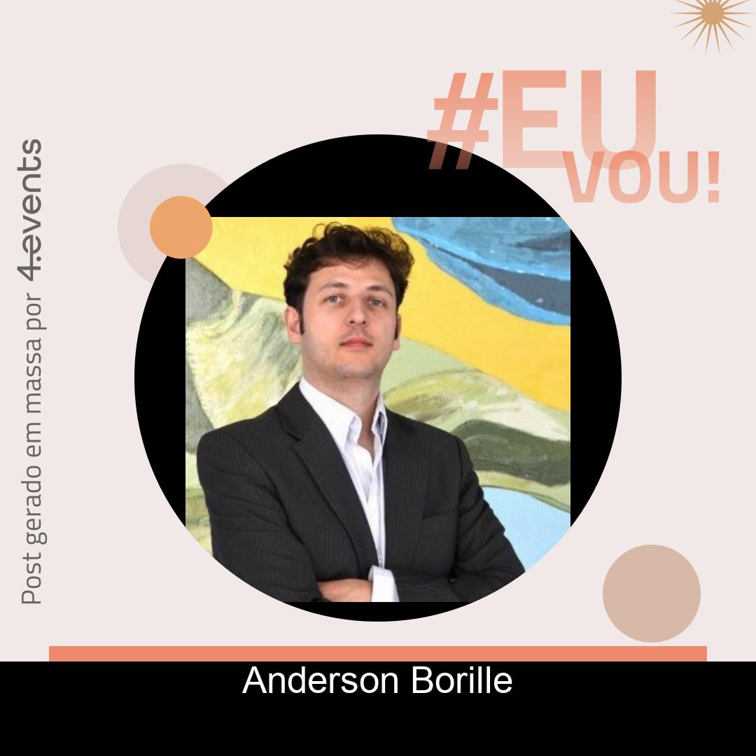 Palestrante - Anderson Borille