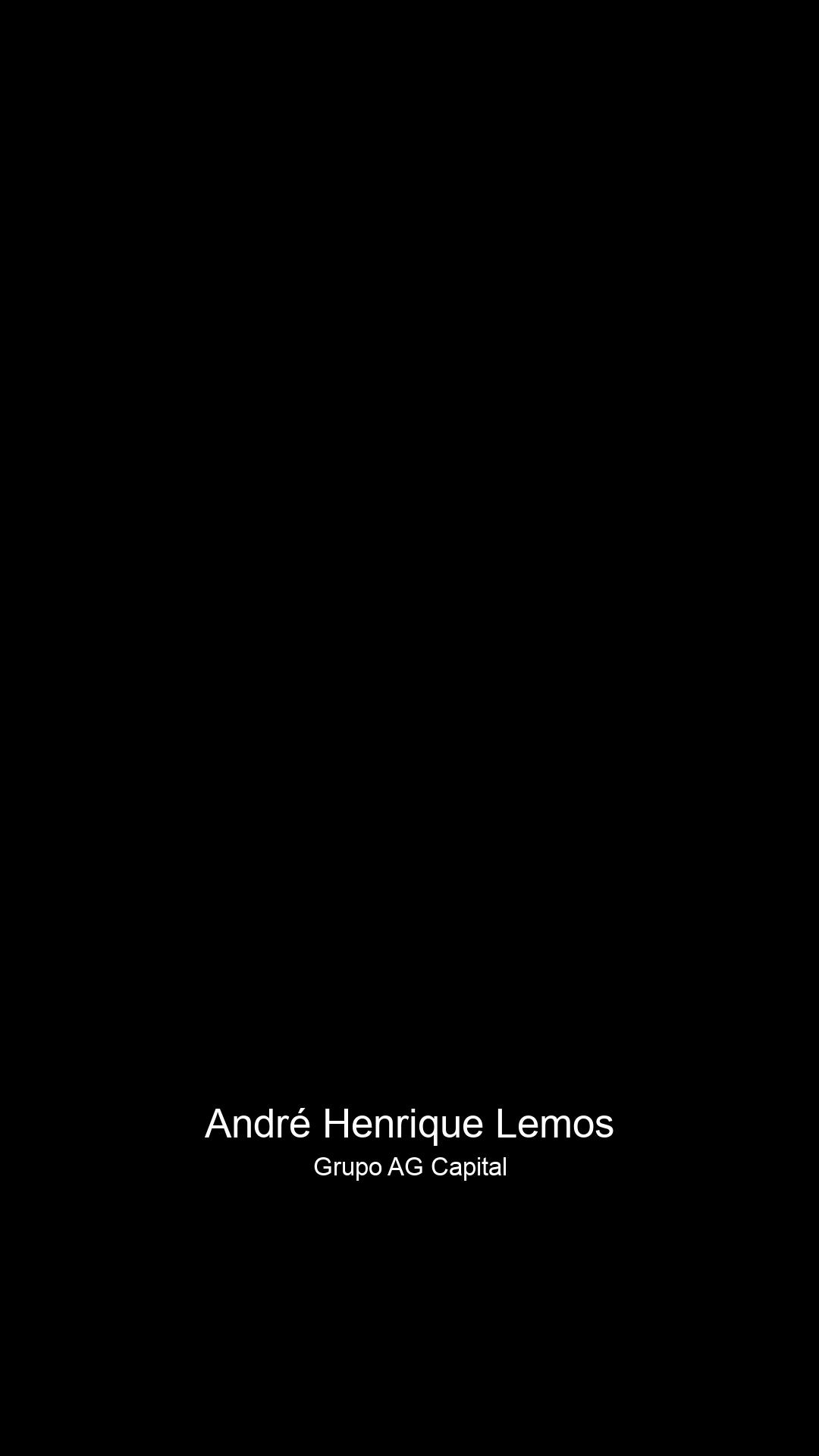 Palestrante - André Henrique Lemos