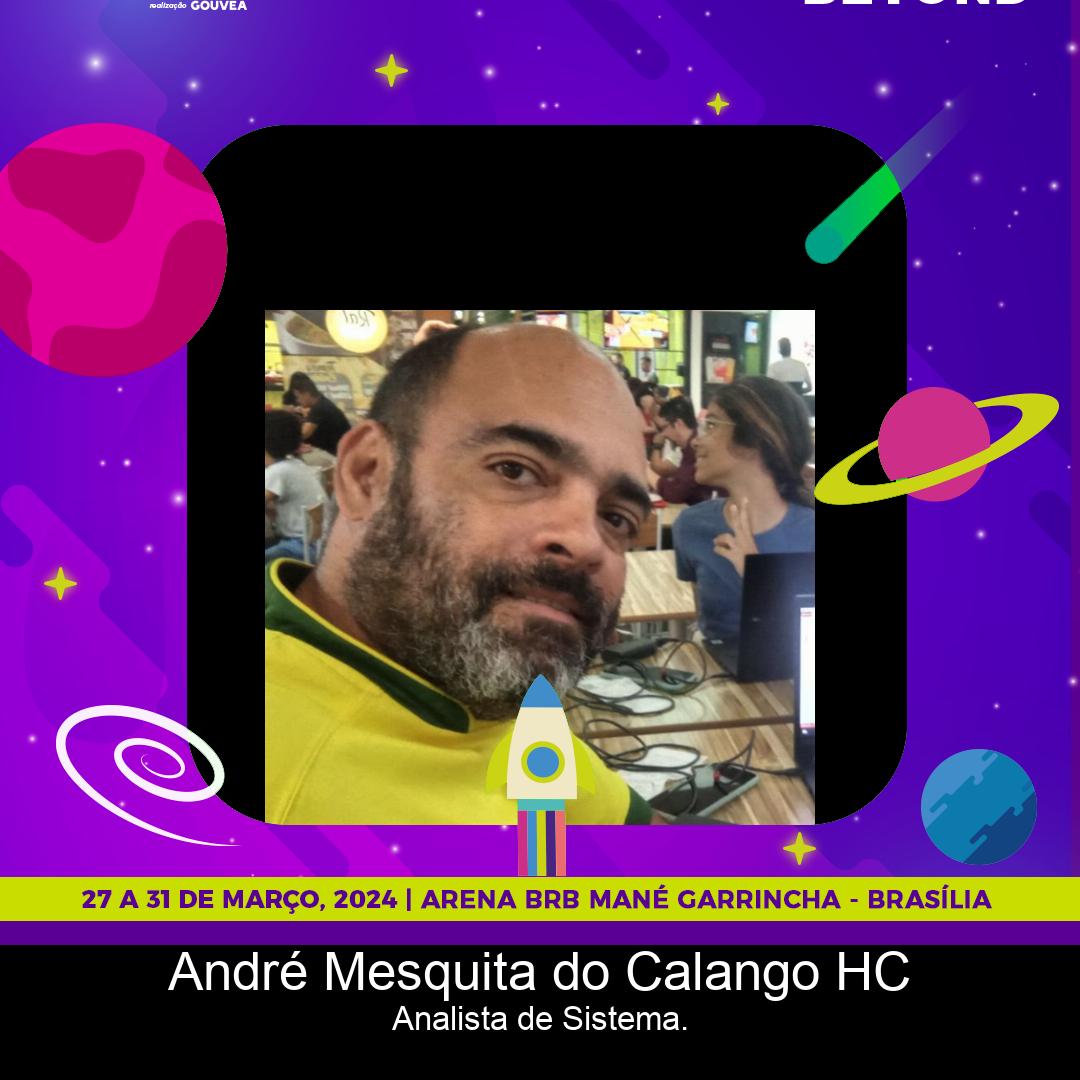 Palestrante - André Mesquita do Calango HC