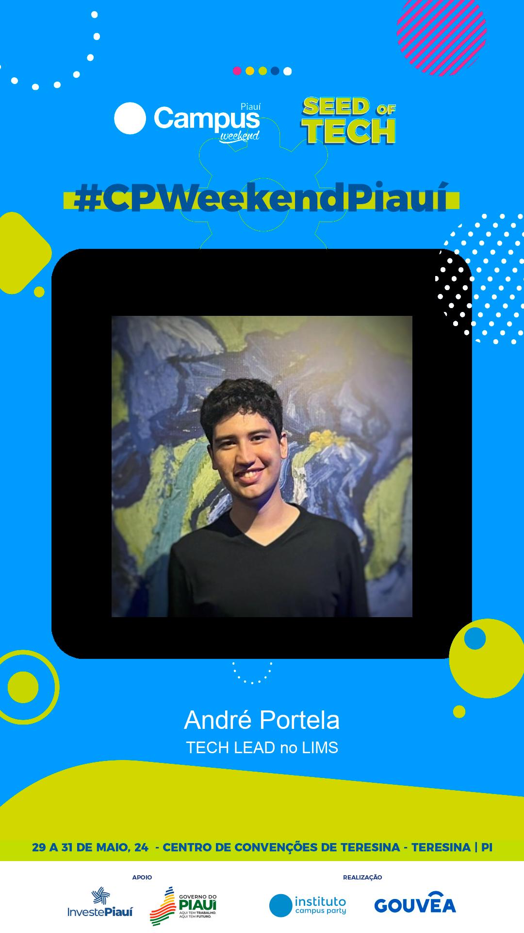 Palestrante - André Portela