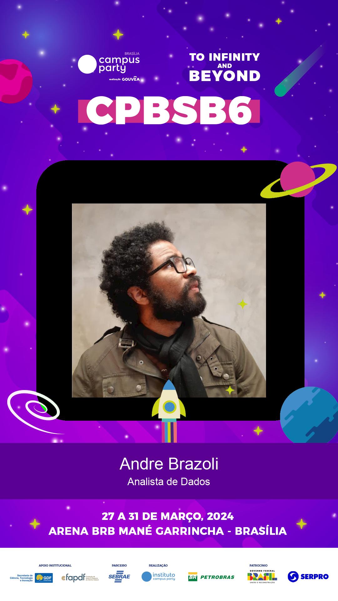 Palestrante - Andre Brazoli