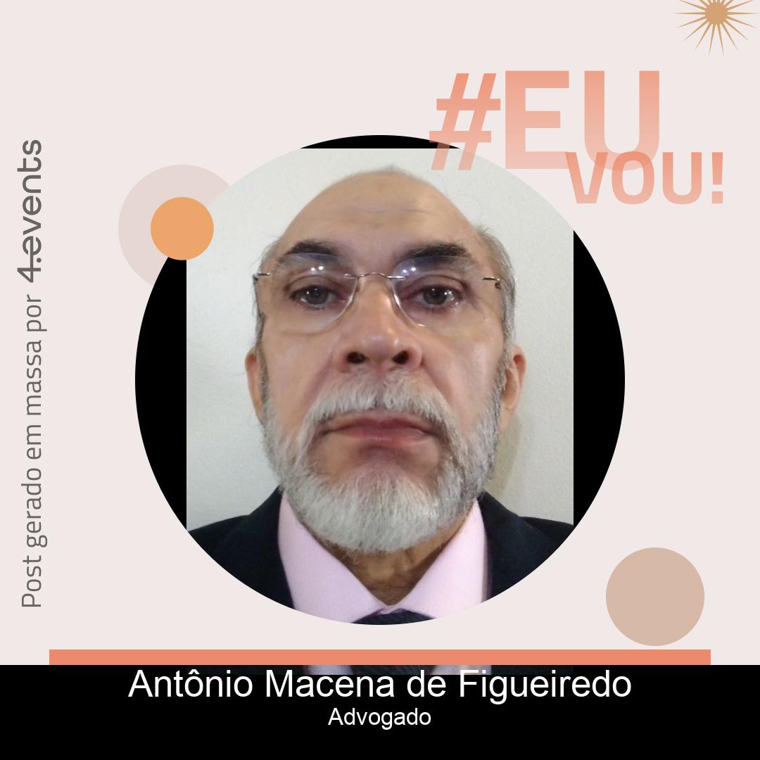 Palestrante - Antônio Macena de Figueiredo