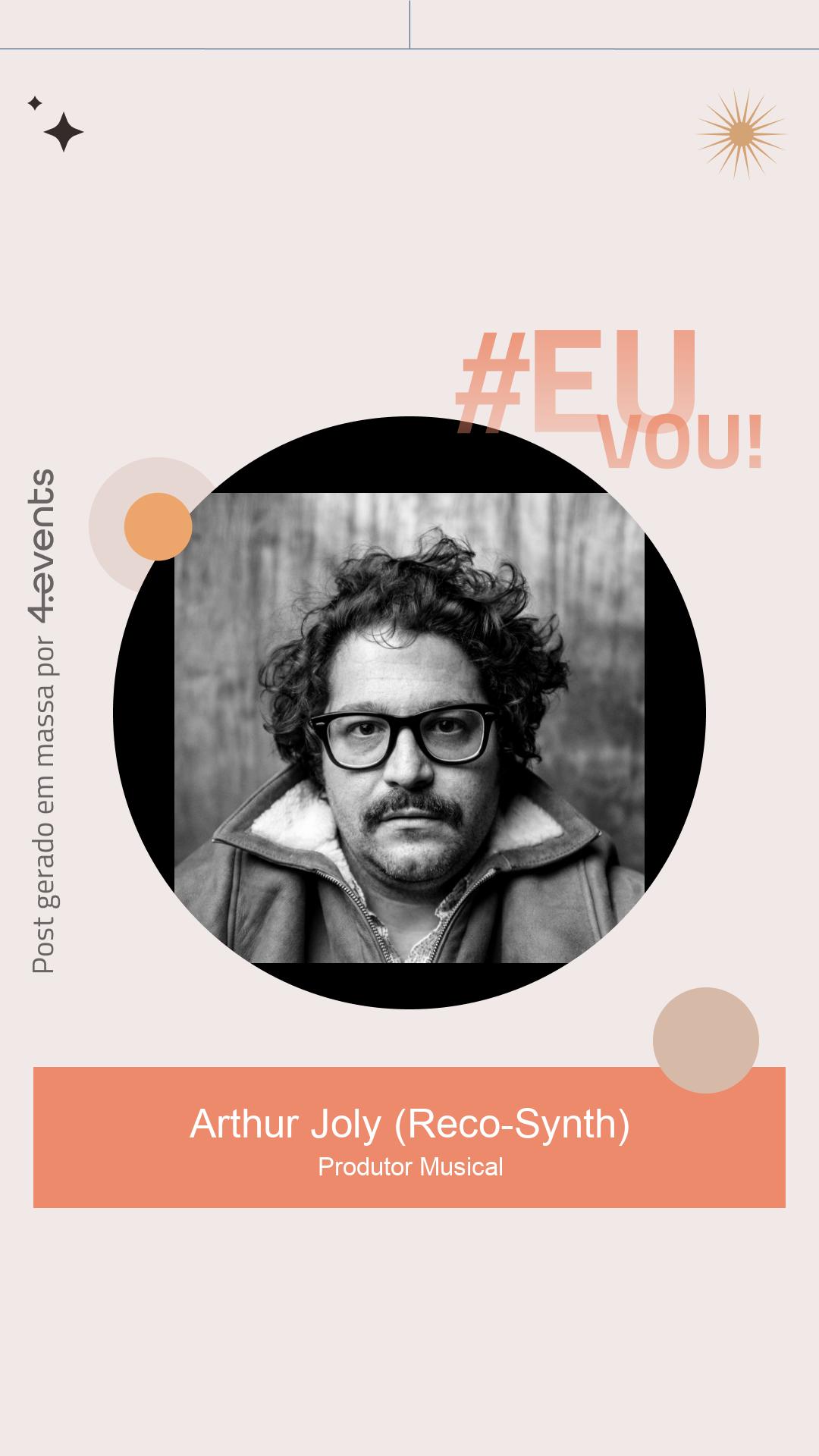 Palestrante - Arthur Joly (Reco-Synth)