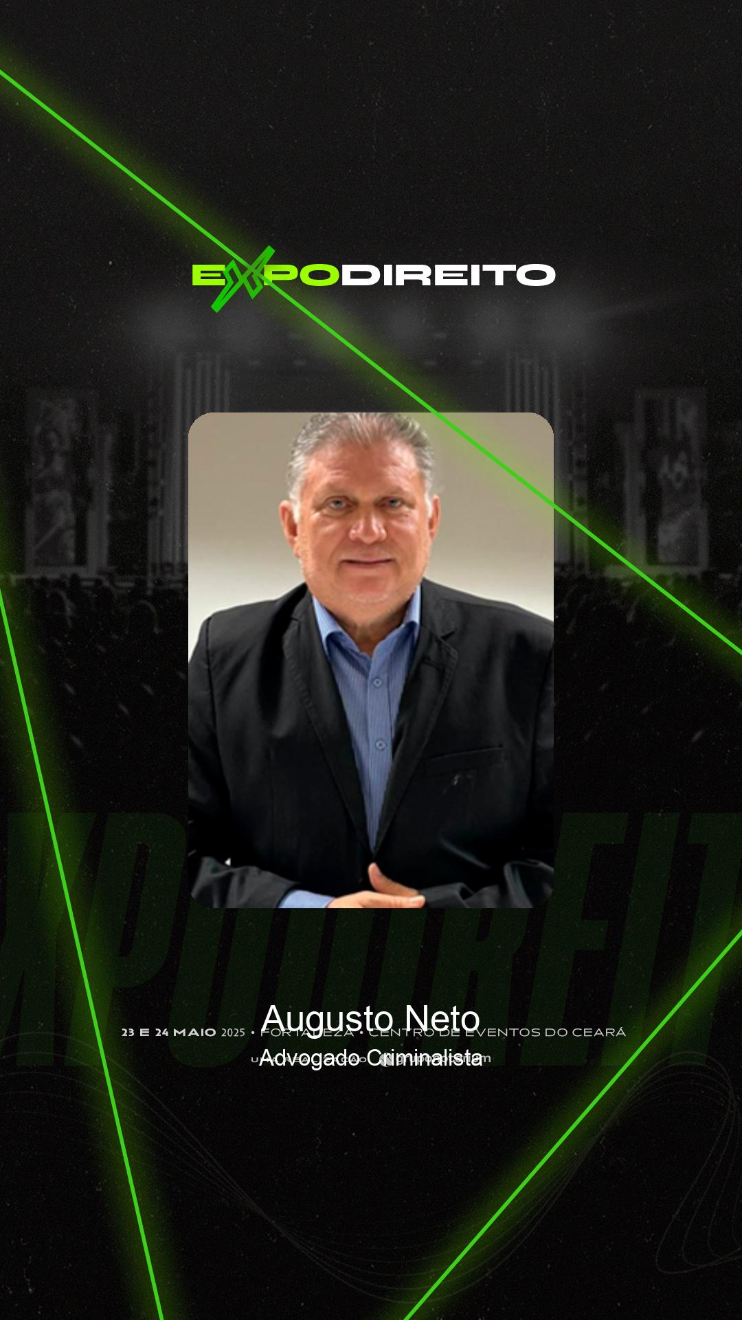 Palestrante - Augusto Neto