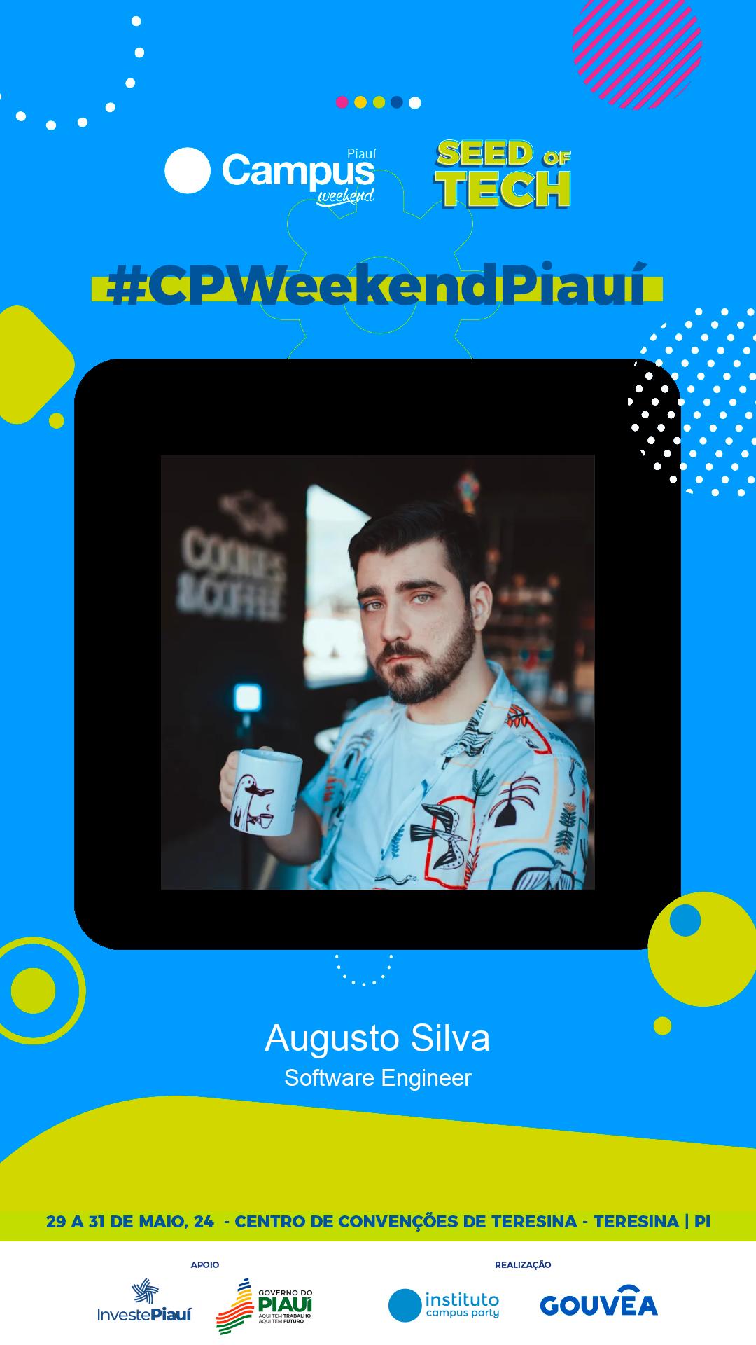 Palestrante - Augusto Silva