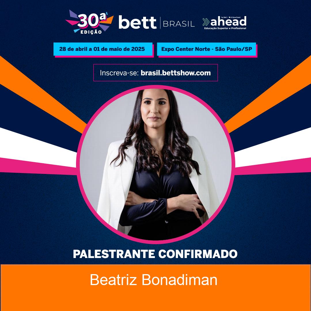 Palestrante - Beatriz Bonadiman