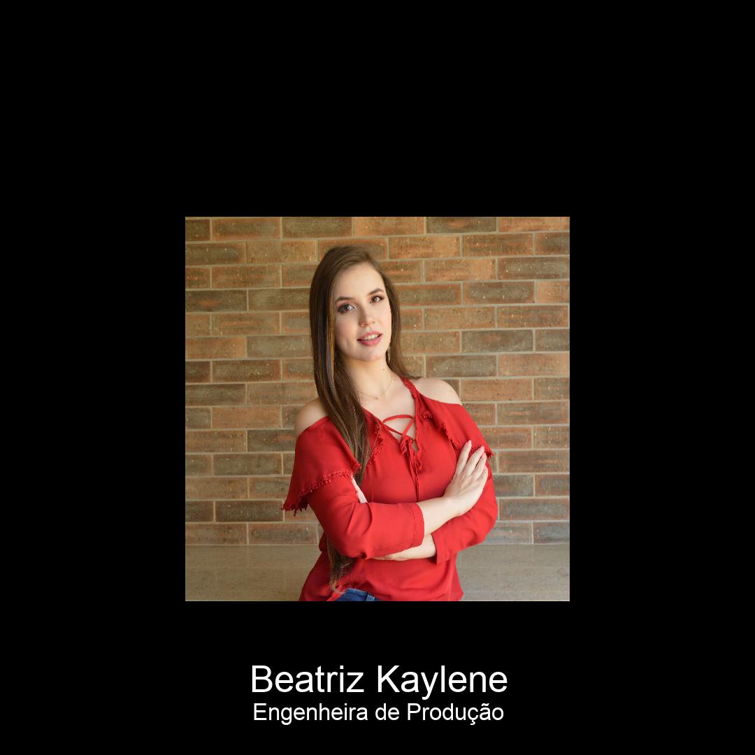Palestrante - Beatriz Kaylene