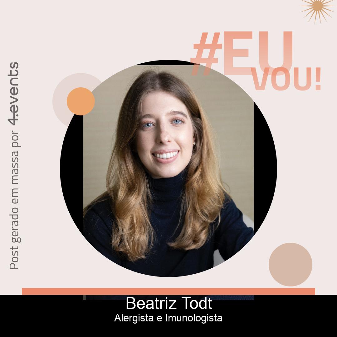 Palestrante - Beatriz Todt