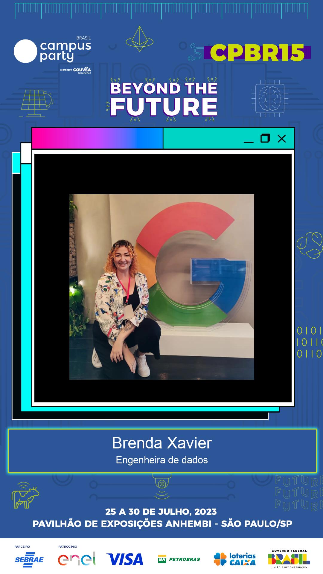 Palestrante - Brenda Xavier