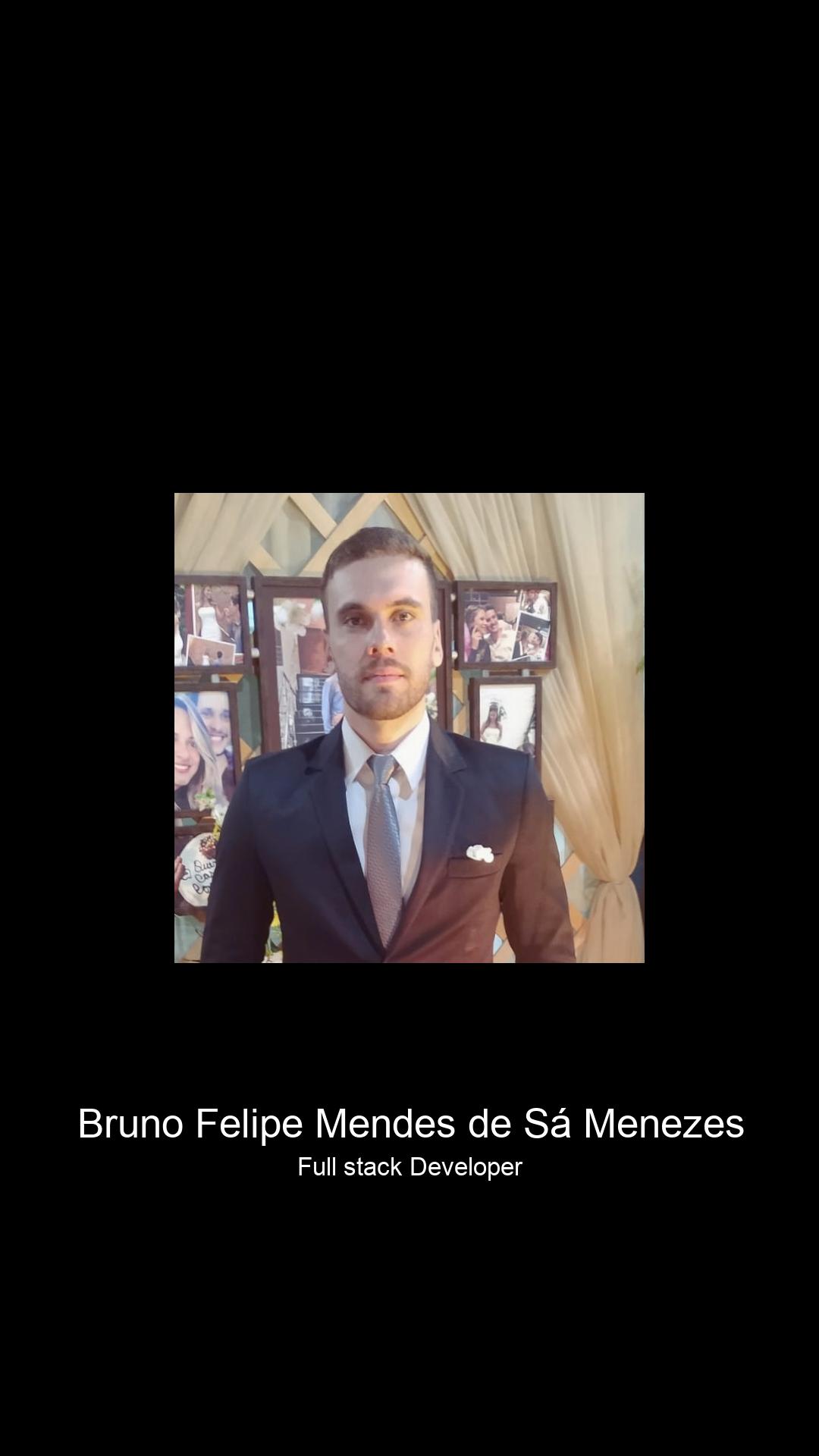 Palestrante - Bruno Felipe Mendes de Sá Menezes