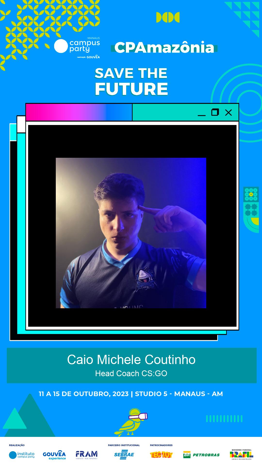Palestrante - Caio Michele Coutinho