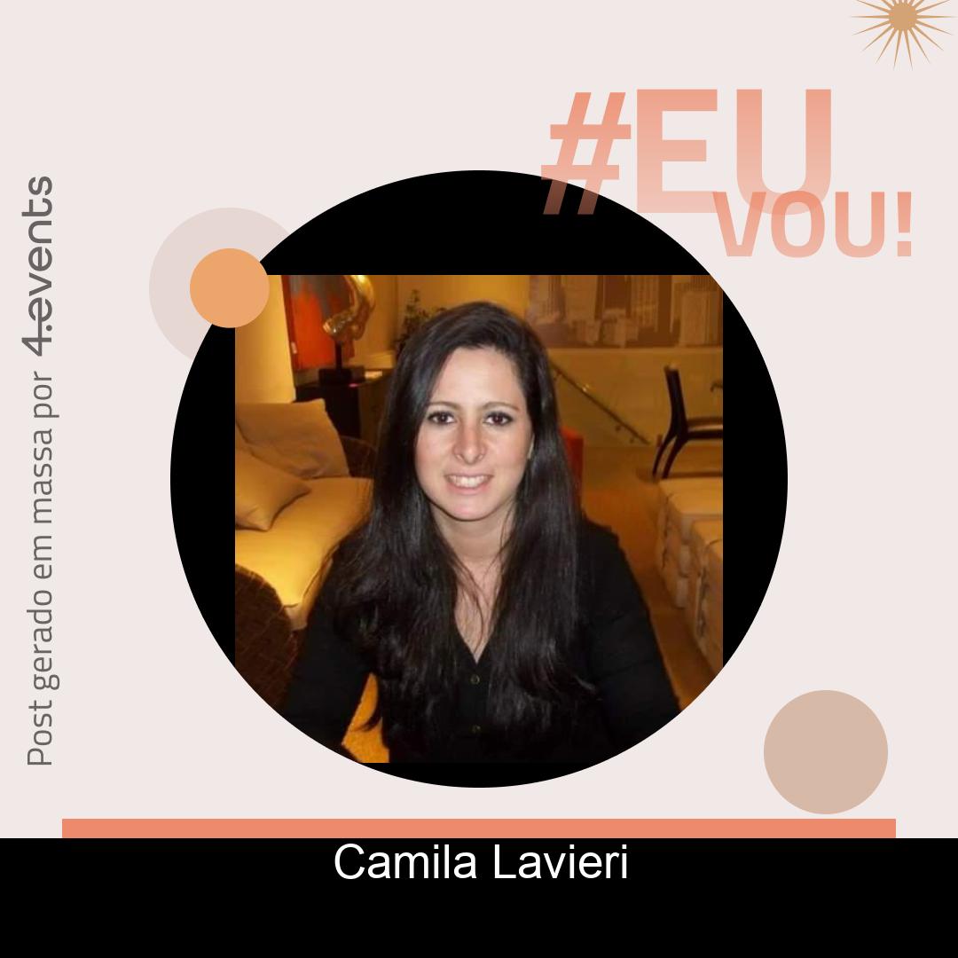 Palestrante - Camila Lavieri