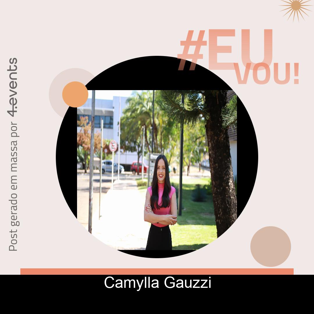 Palestrante - Camylla Gauzzi