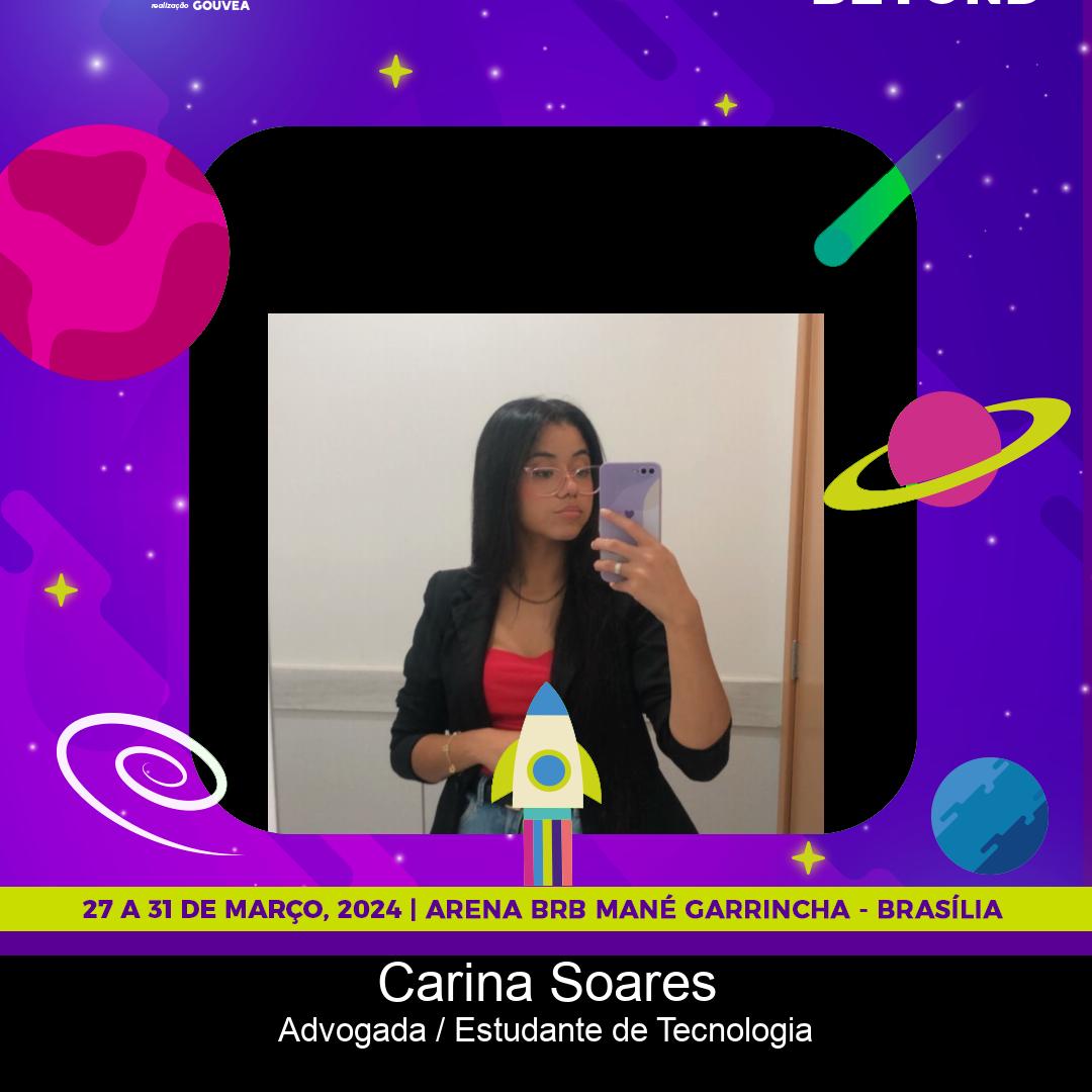 Palestrante - Carina Soares