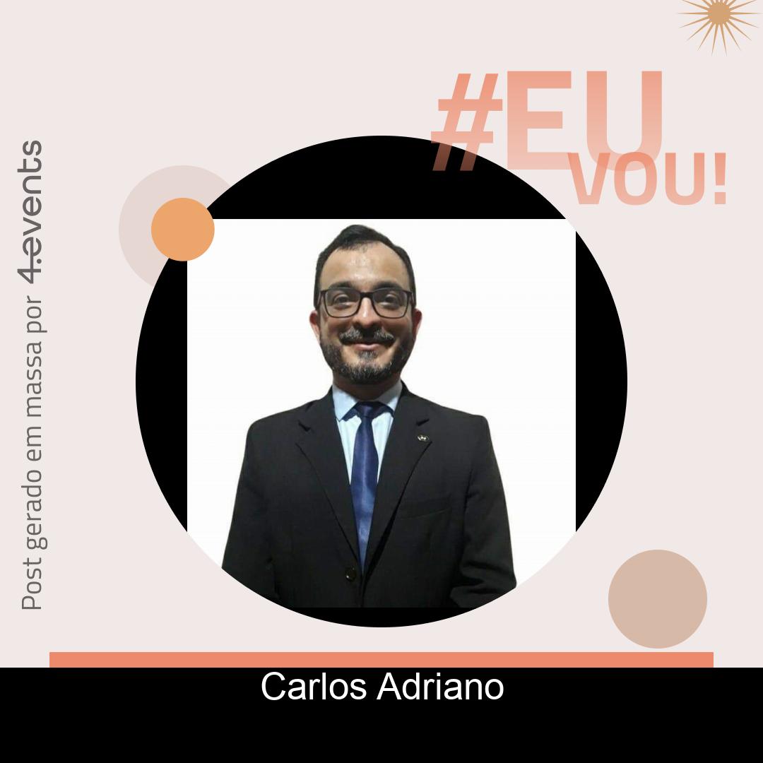 Palestrante - Carlos Adriano