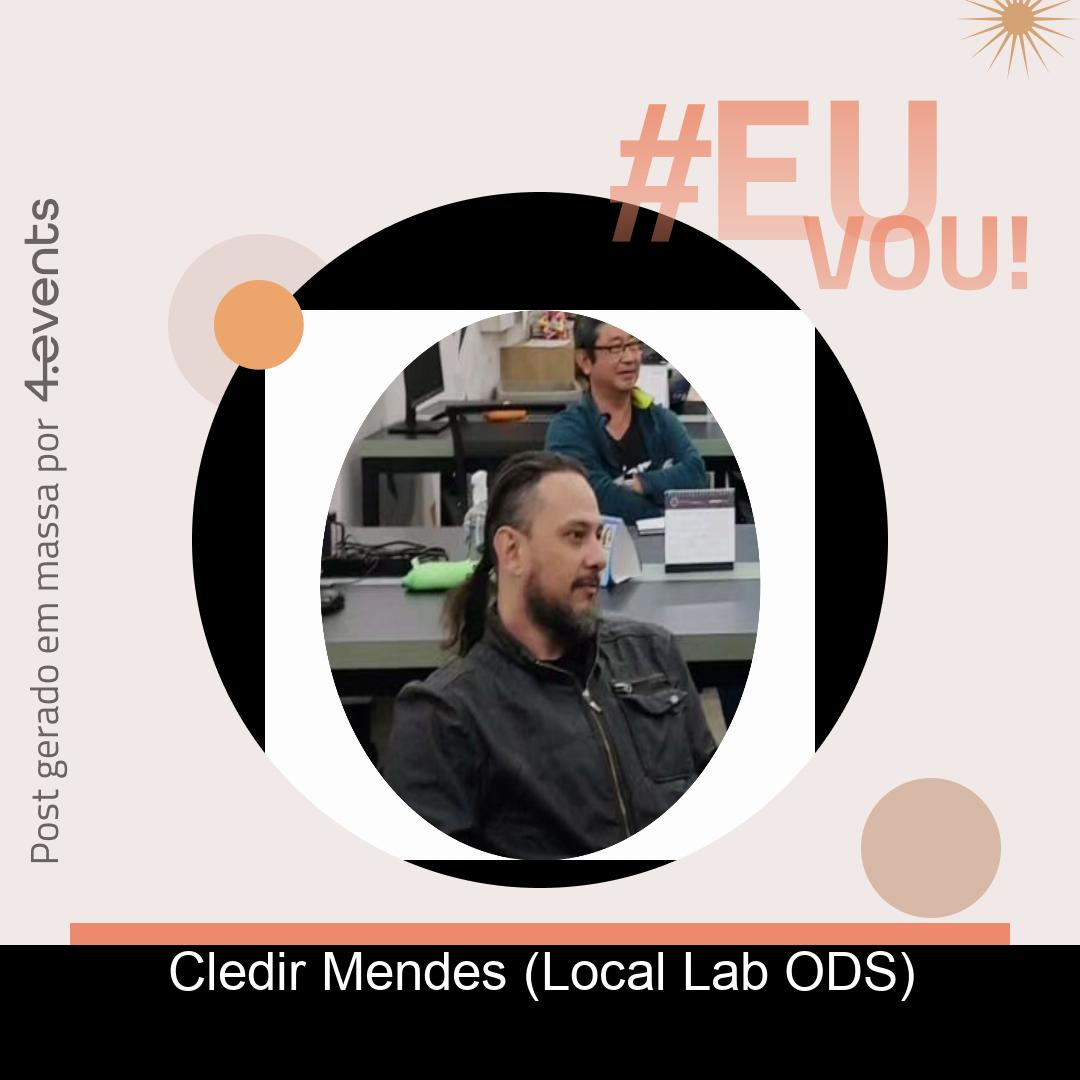 Palestrante - Cledir Mendes (Local Lab ODS)
