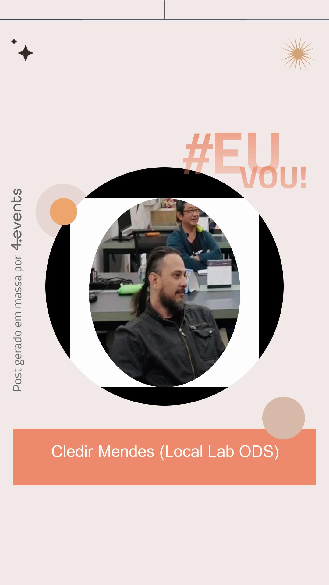 Palestrante - Cledir Mendes (Local Lab ODS)