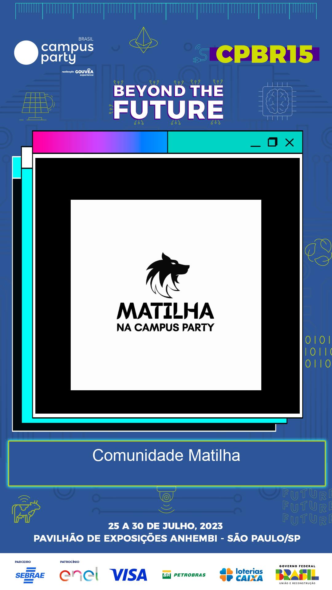 Palestrante - Comunidade Matilha