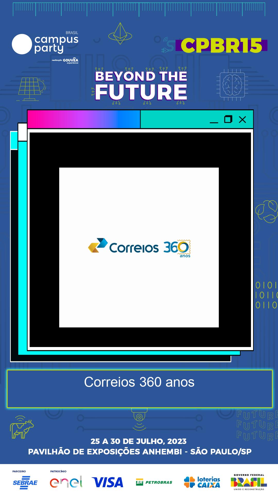 Palestrante - Correios 360 anos