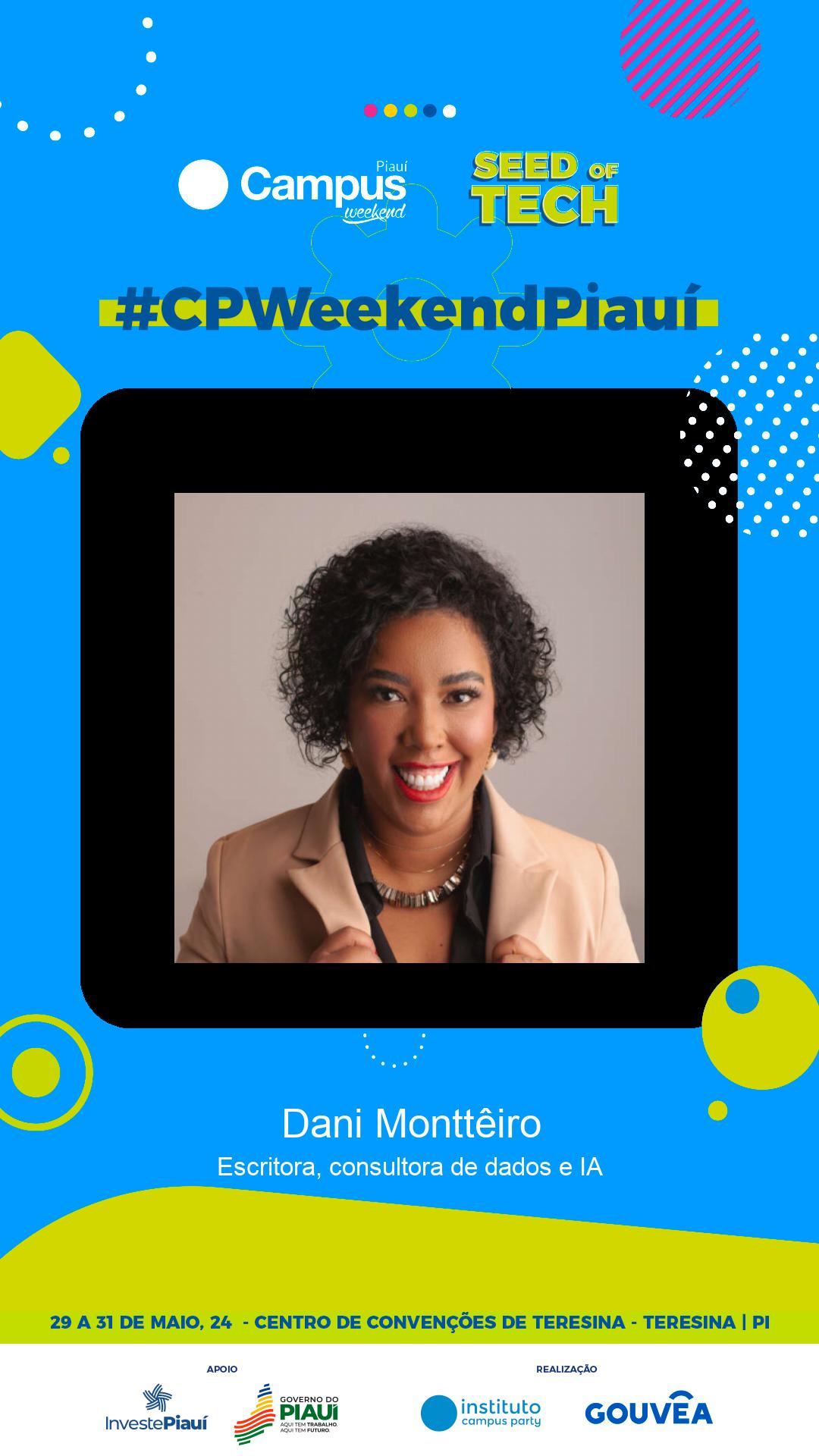 Palestrante - Dani Monttêiro