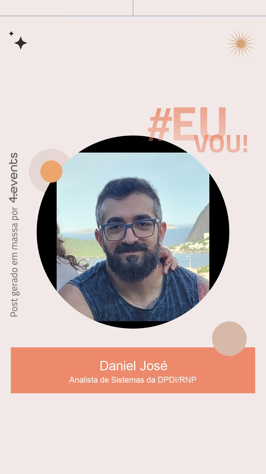 Palestrante - Daniel José