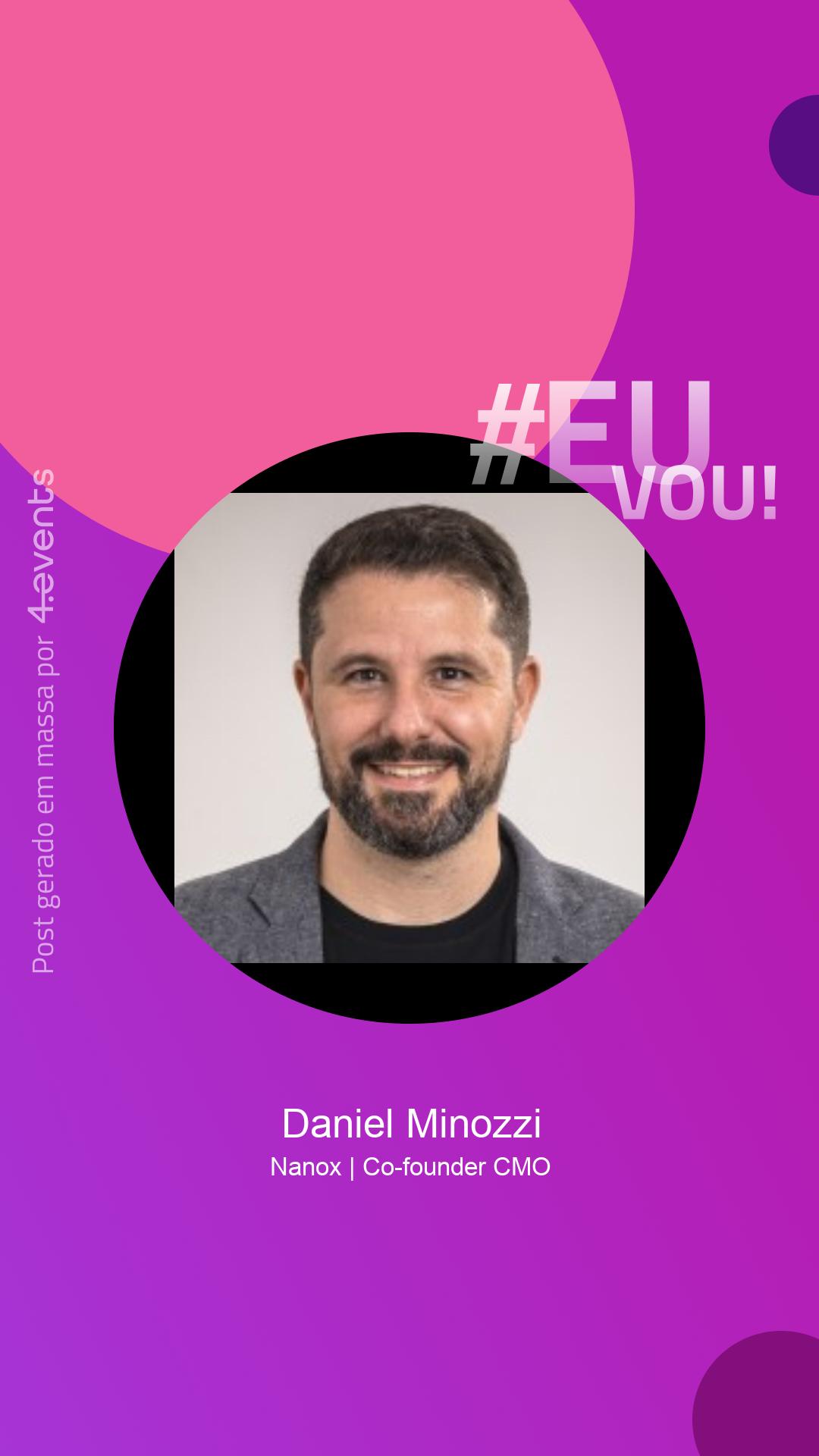 Palestrante - Daniel Minozzi