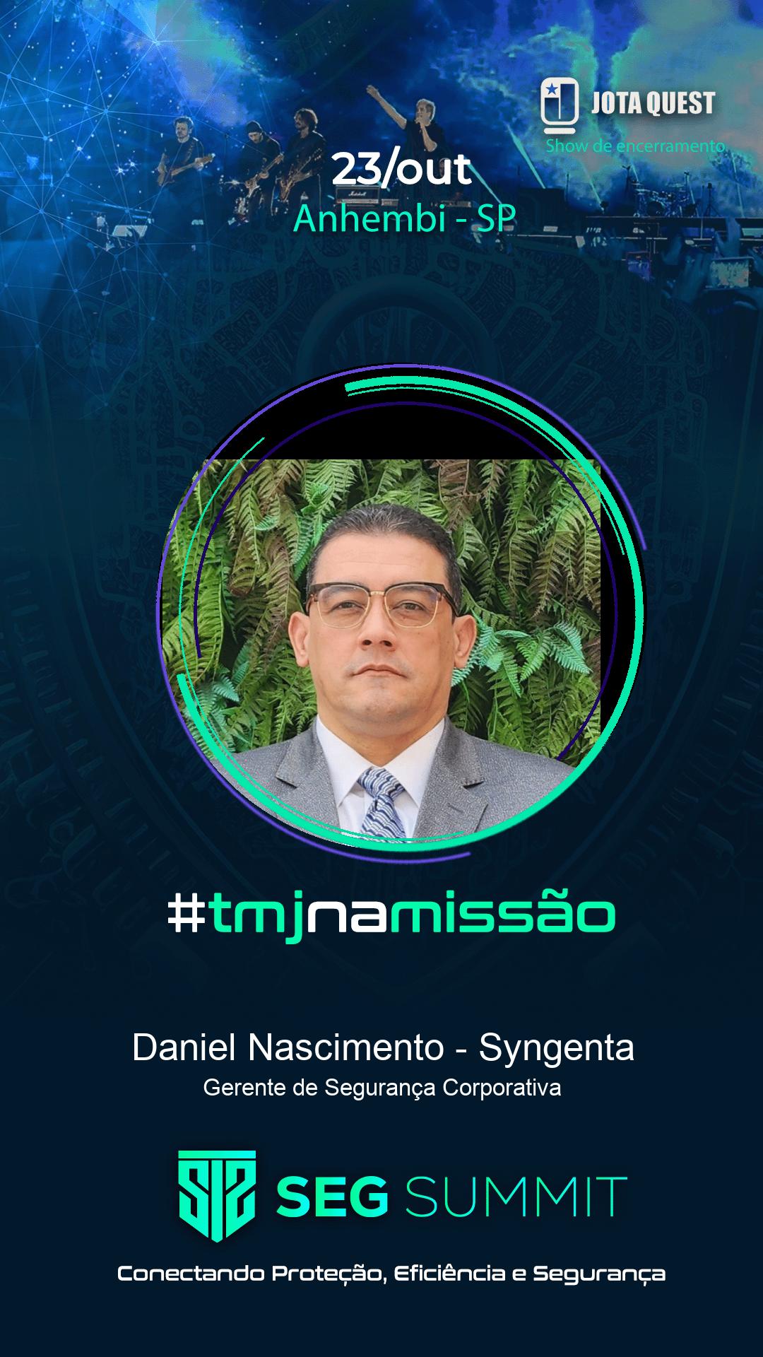 Palestrante - Daniel Nascimento - Syngenta